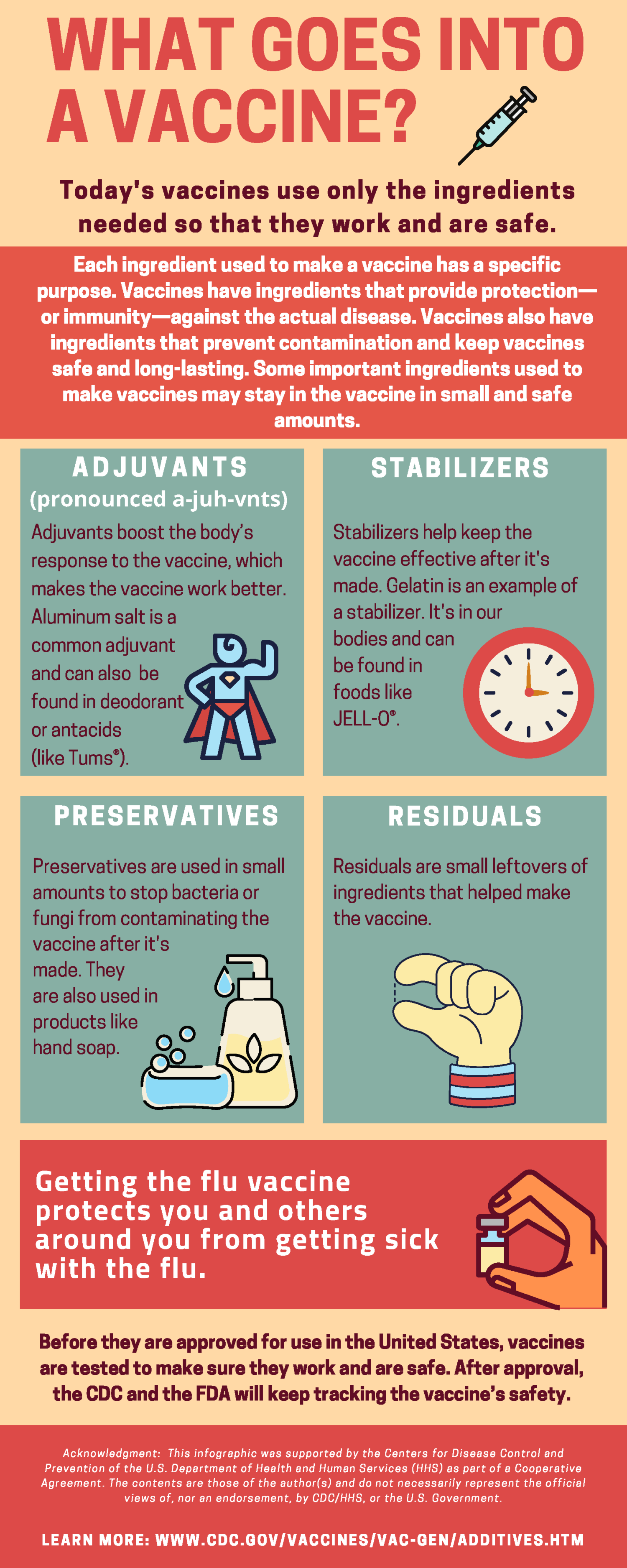 Infographic: What Goes Into a Vaccine? - Association of Immunization ...